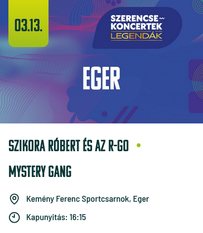 2022.09.30. Komárno Szikora Róbert és az R-GO